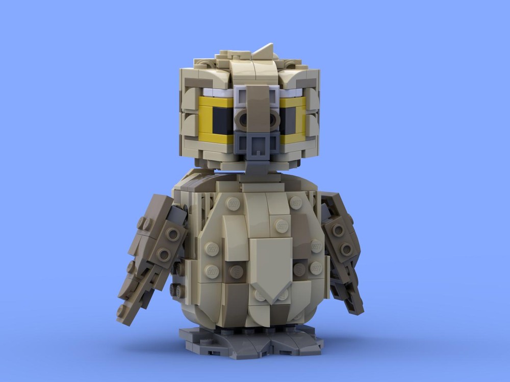LEGO MOC Tan Owl by Penguins and plastic | Rebrickable - Build with LEGO