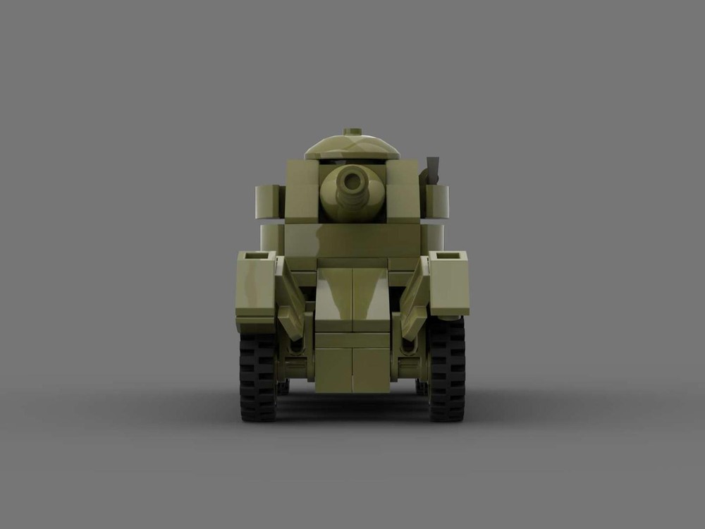 LEGO MOC Panhard EBR by DdeongHwani | Rebrickable - Build with LEGO