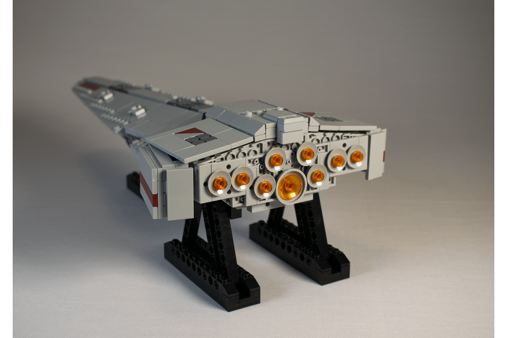 Lego Moc Corvus Raider Ii Class Corvette By Wiktor Radomski