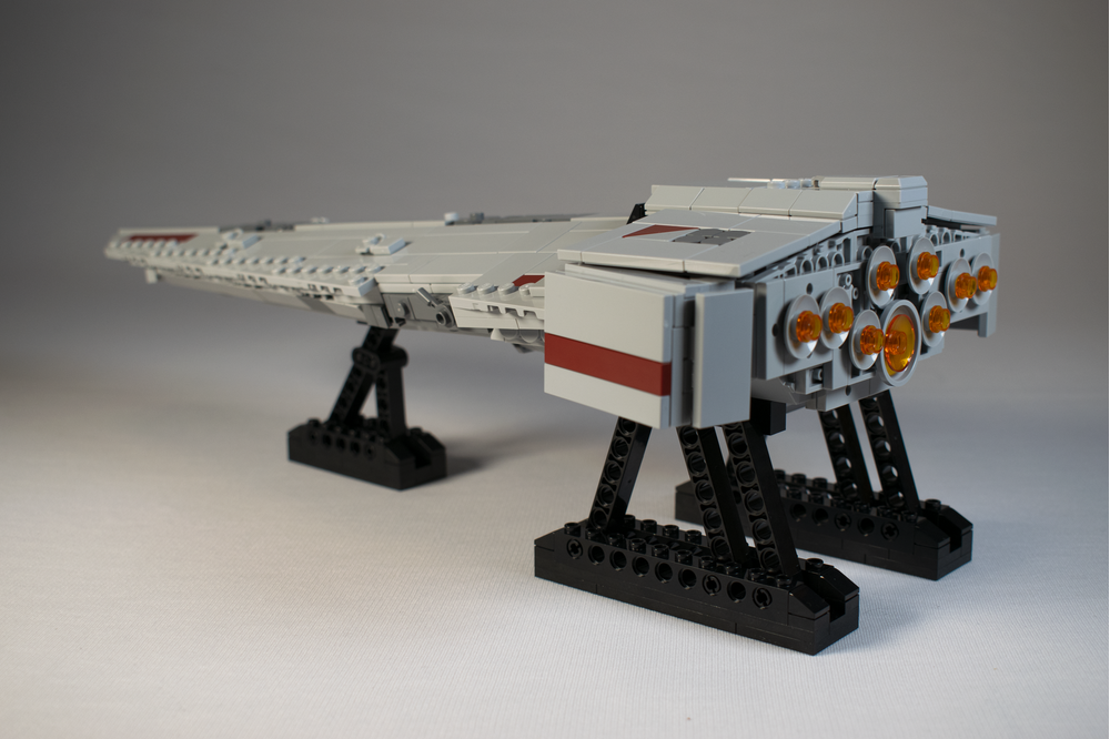 Lego Moc Corvus Raider Ii Class Corvette By Wiktor Radomski