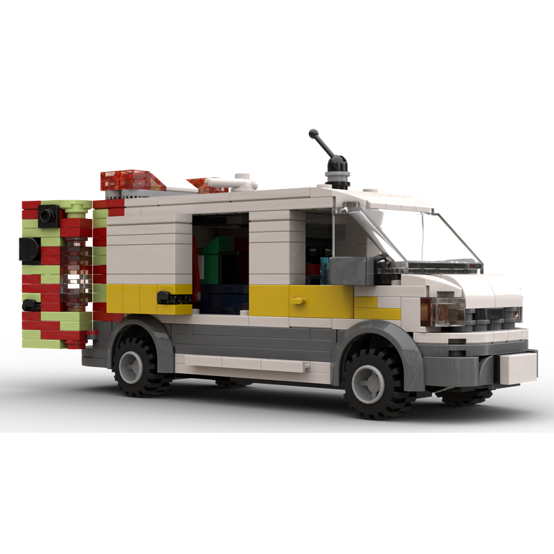 LEGO MOC Medium Panel Van - Escort by HardytheDoggo | Rebrickable ...