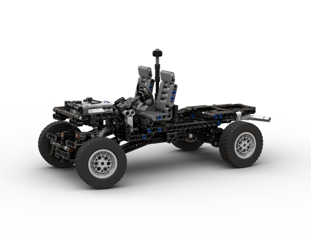 LEGO MOC MECHANICAL CHASSIS for Toyota Hilux by RM8 LEGO Garage ...