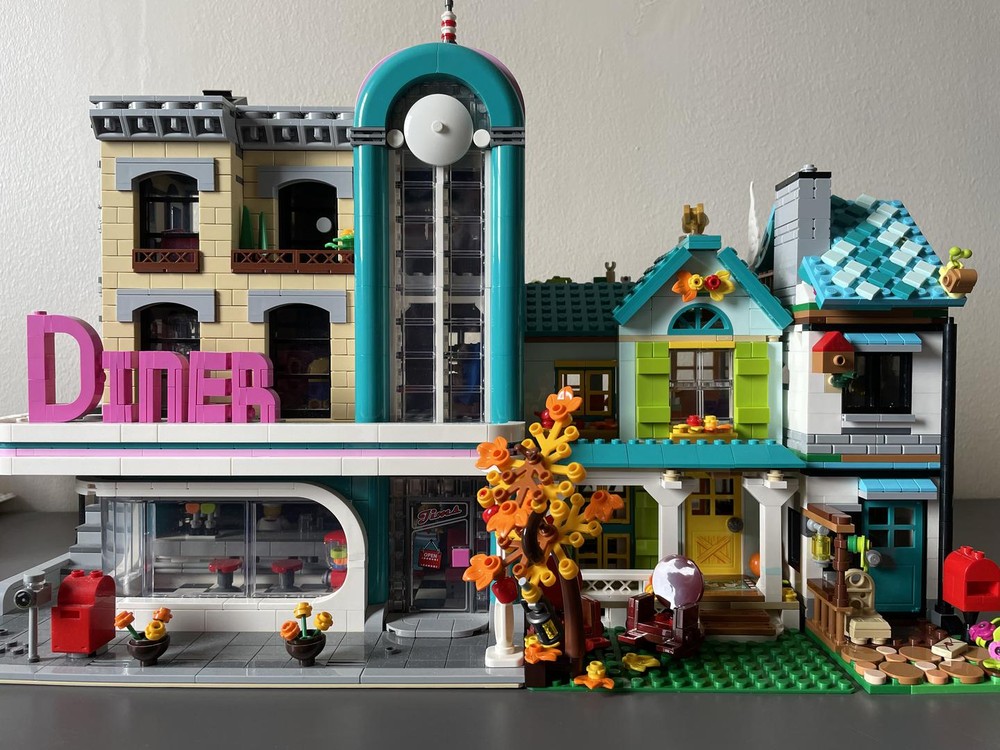 Lego Moc Autumns House Modular Alternate Build 41730 By Re Bricked
