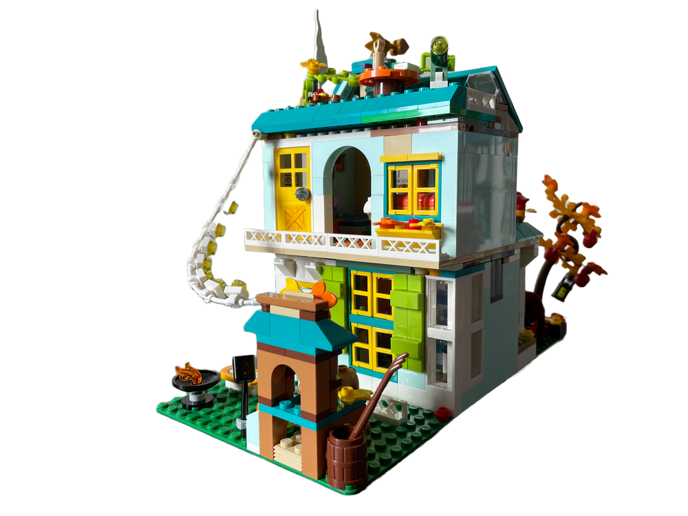 Lego Moc Autumns House Modular Alternate Build 41730 By Re Bricked