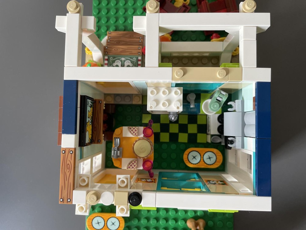 Lego Moc Autumns House Modular Alternate Build 41730 By Re Bricked