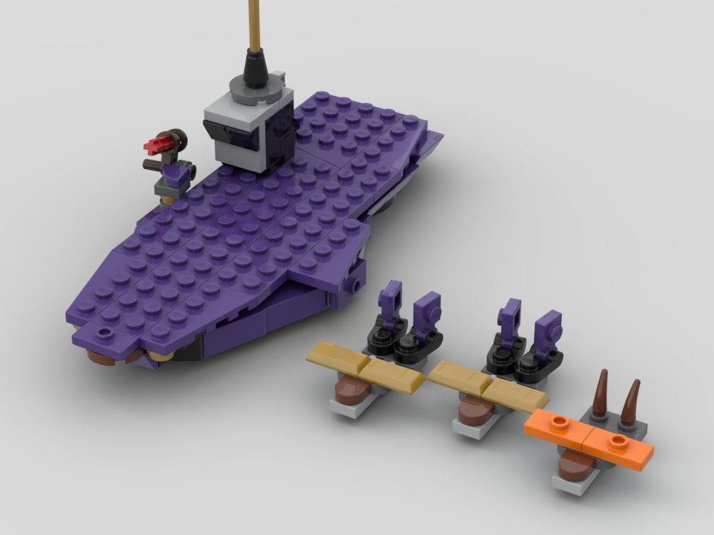 Lego Moc 40562 Aircraft Carrier By Klintisztvud Rebrickable Build