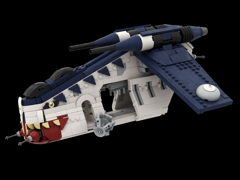 Lego Moc Muunilist 10 Gunship By Marius2002 Rebrickable Build With Lego