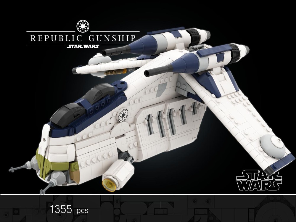 LEGO MOC Wolfpack Gunship by Marius2002 | Rebrickable - Build with LEGO