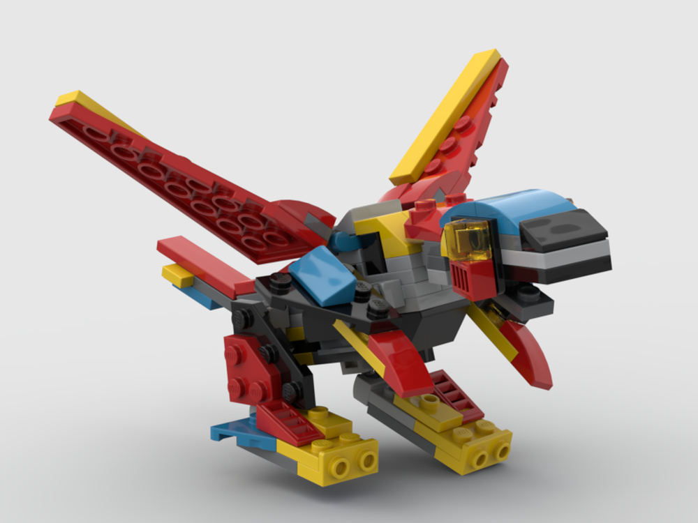 LEGO MOC 31124 baby dinosaur by ddmdx1316 | Rebrickable - Build with LEGO