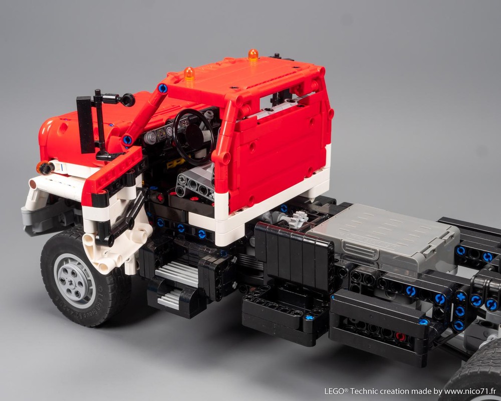 Lego Moc Chevrolet Kodiak C70 Control Version By Nico71