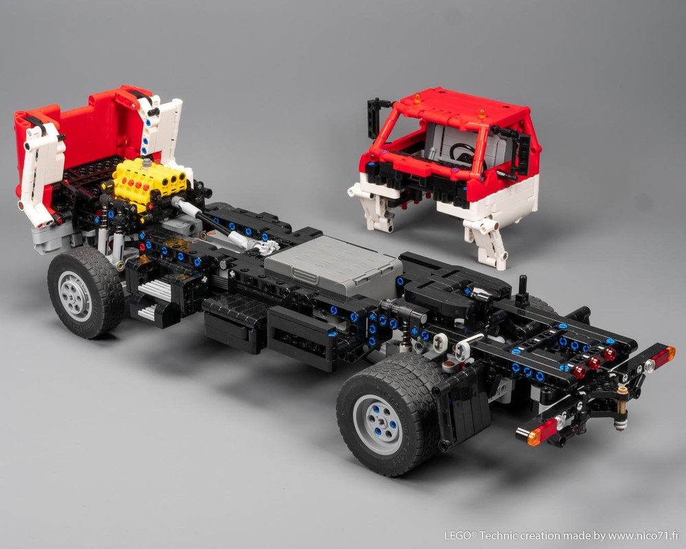 Lego Moc Chevrolet Kodiak C70 Control Version By Nico71