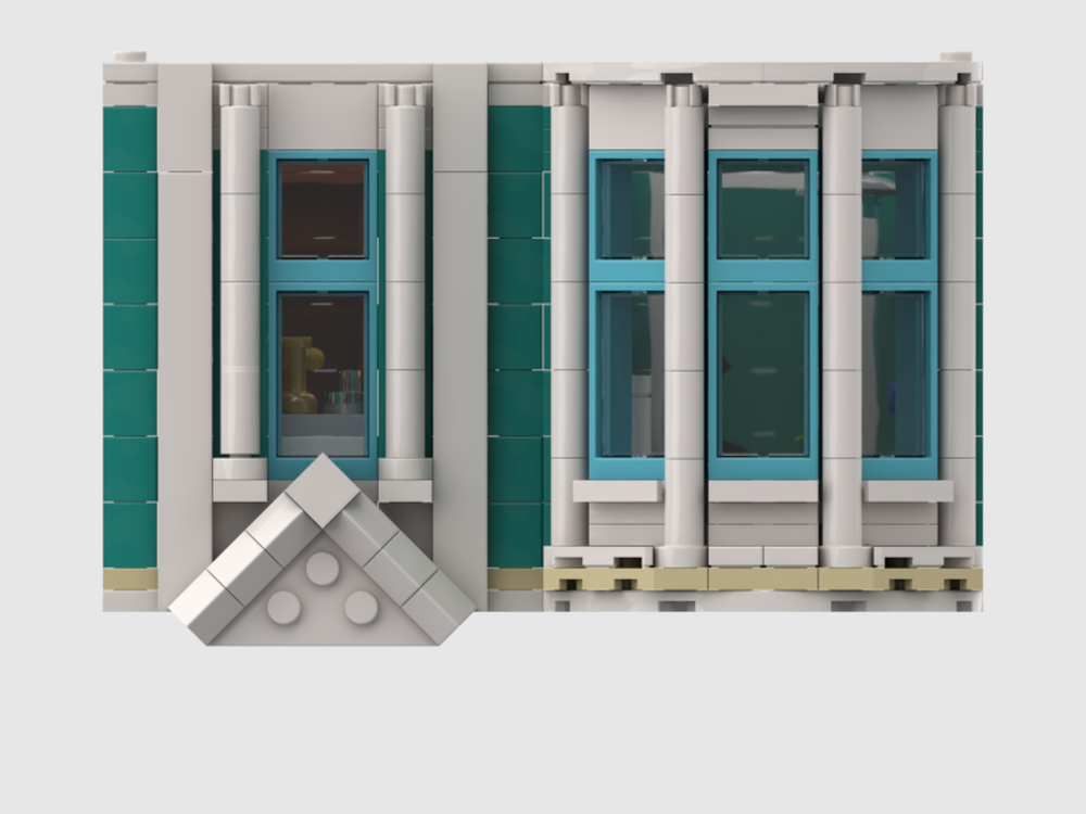 LEGO MOC Bookshop additional floors by Mr.Potato | Rebrickable - Build ...