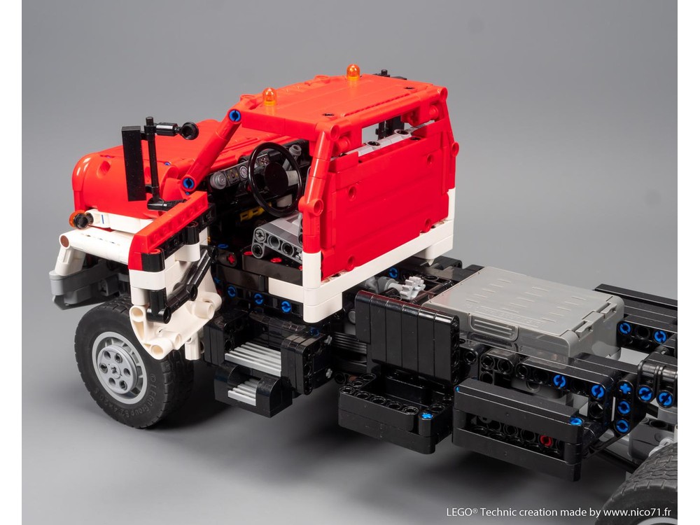 Lego Moc Chevrolet Kodiak C70 Pfs Version By Nico71 Rebrickable