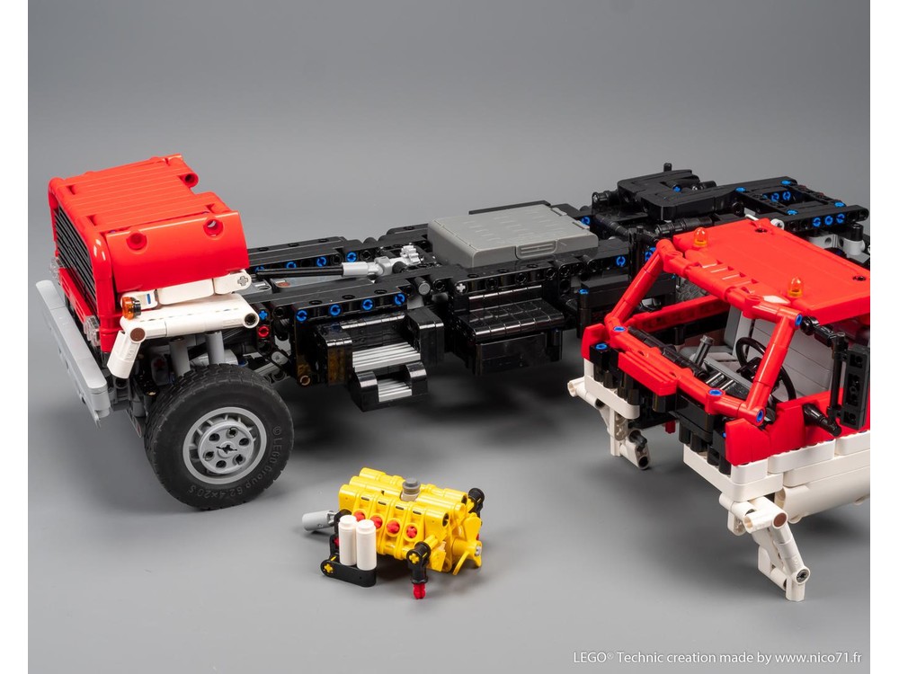 Lego Moc Chevrolet Kodiak C70 Pfs Version By Nico71 Rebrickable
