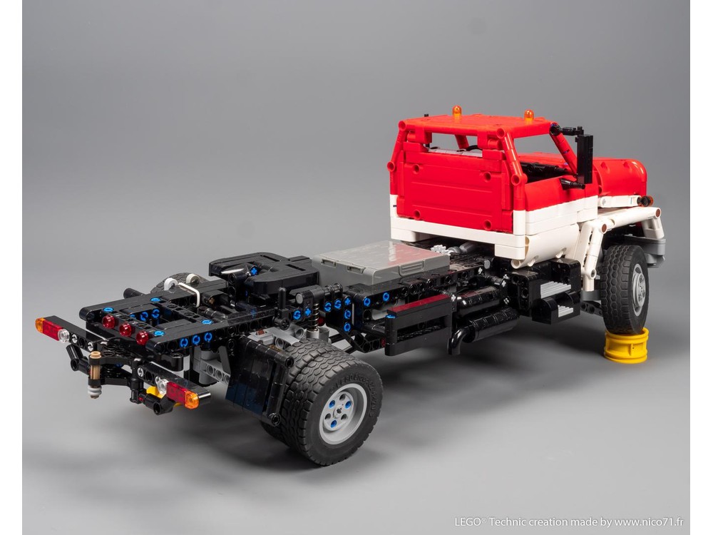 Lego Moc Chevrolet Kodiak C70 Pfs Version By Nico71 Rebrickable