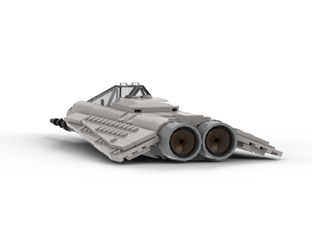 LEGO MOC I-7 Howlrunner -style starfighter by Hedu88 | Rebrickable ...