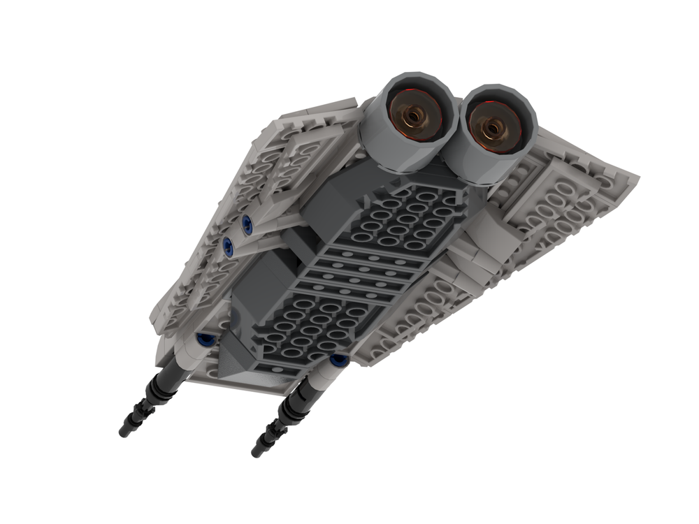LEGO MOC I-7 Howlrunner -style starfighter by Hedu88 | Rebrickable ...