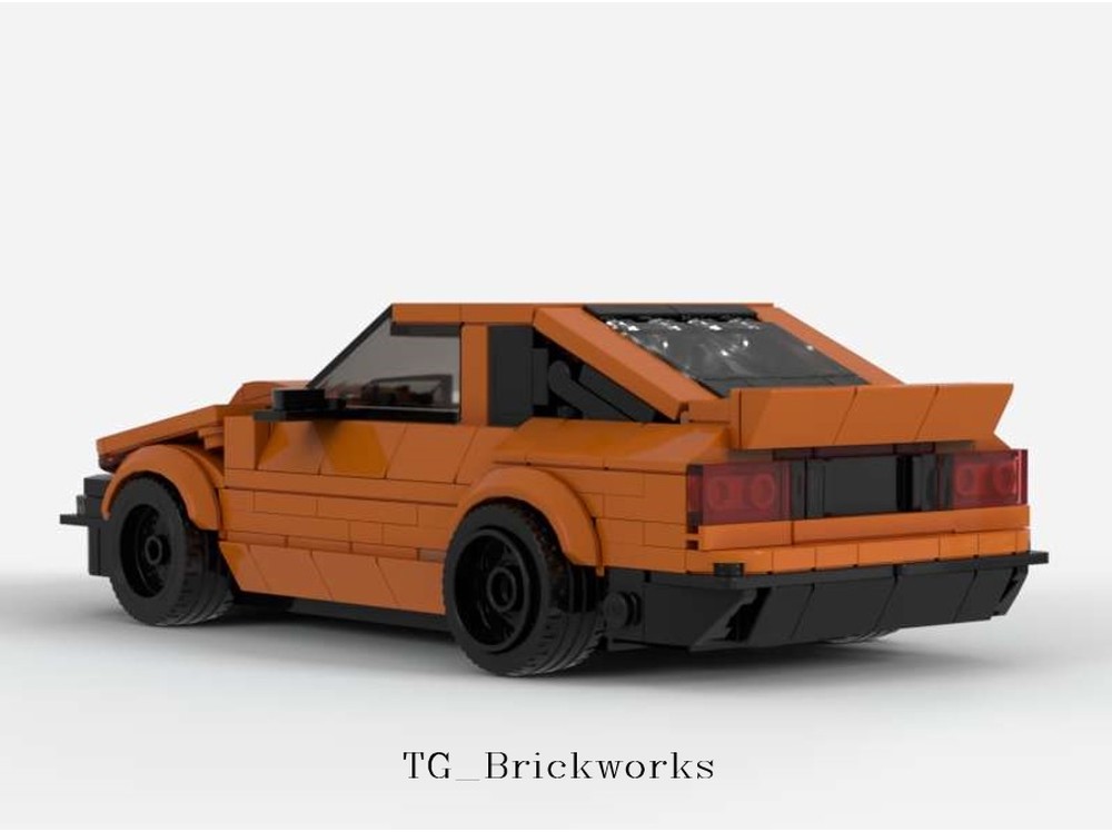 LEGO MOC Toyota AE86 Driftworks by tg_brickworks | Rebrickable - Build ...