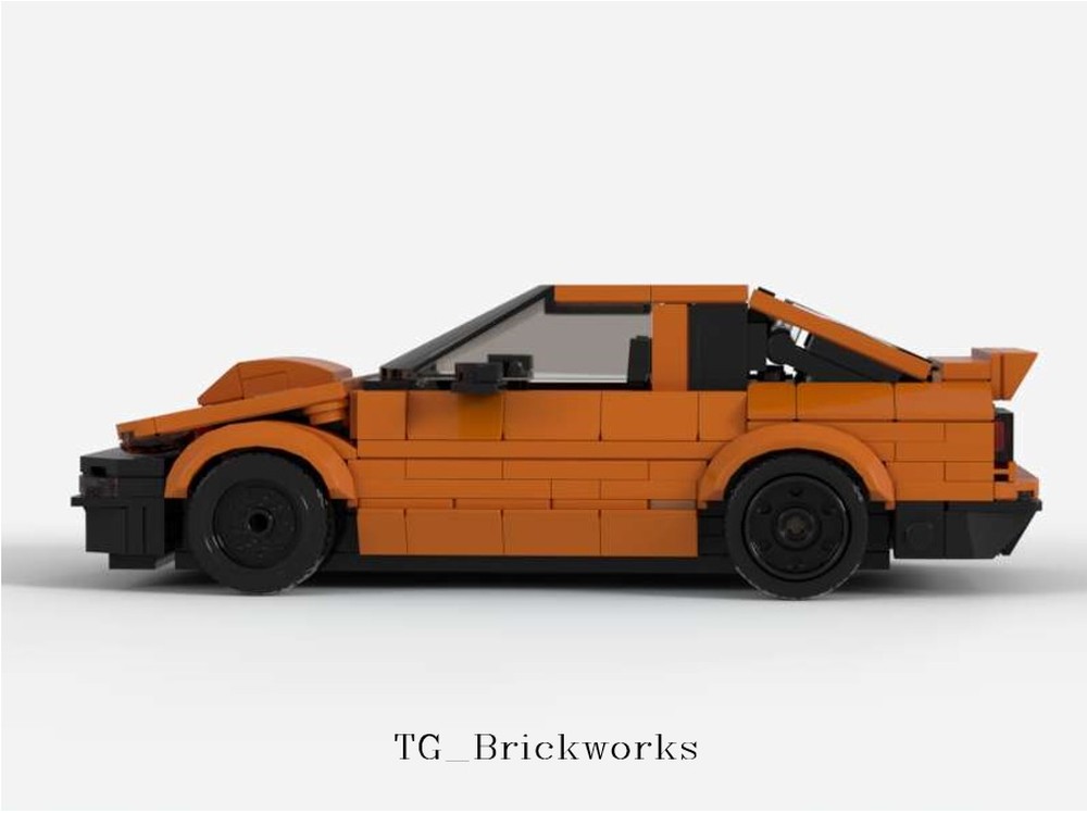 LEGO MOC Toyota AE86 Driftworks by tg_brickworks | Rebrickable - Build ...