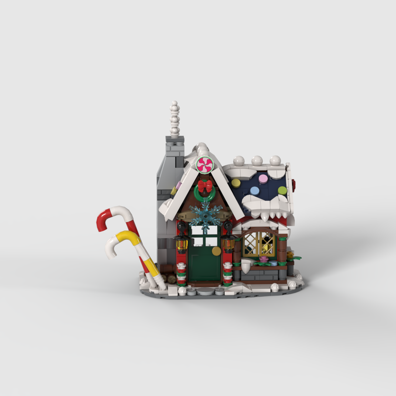 LEGO MOC Christmas house by DreamWalker40 | Rebrickable - Build with LEGO