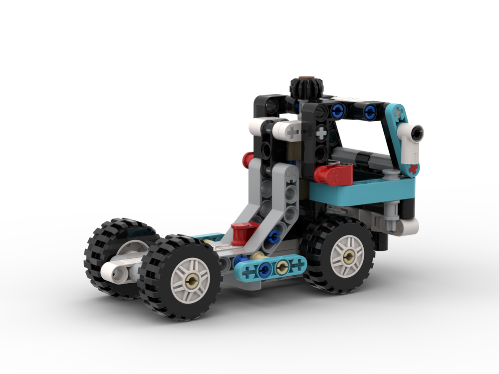 Lego Moc 42133 Model B Mini Racing Truck By Xaerozkota Rebrickable