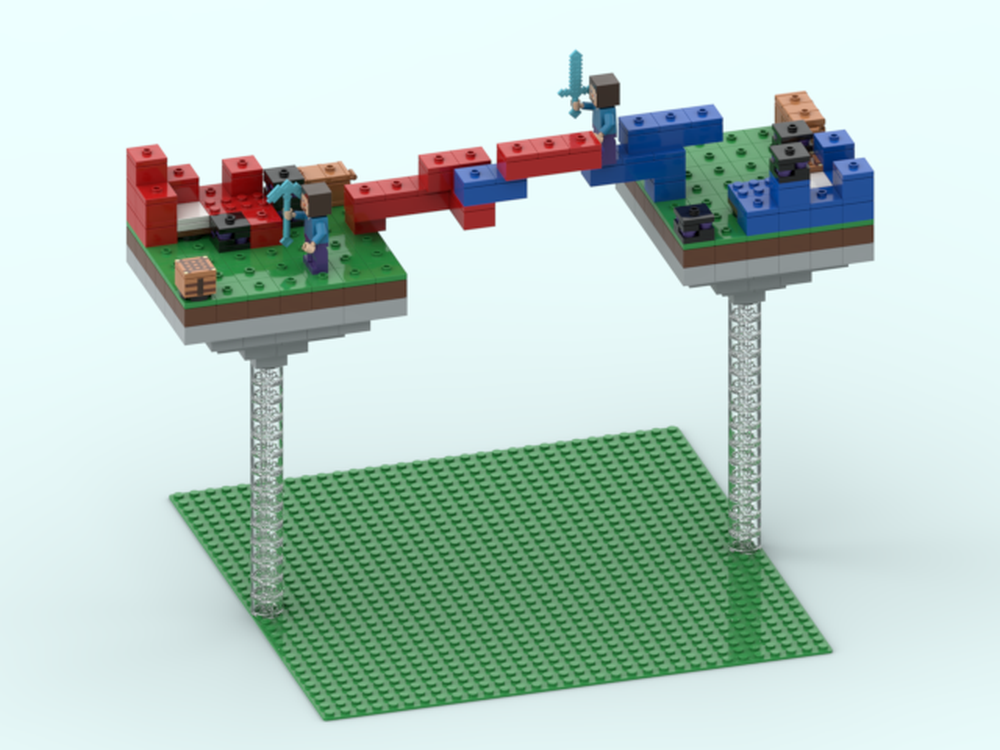 LEGO MOC Minecraft - Bed Wars by LegacyLego | Rebrickable - Build with LEGO