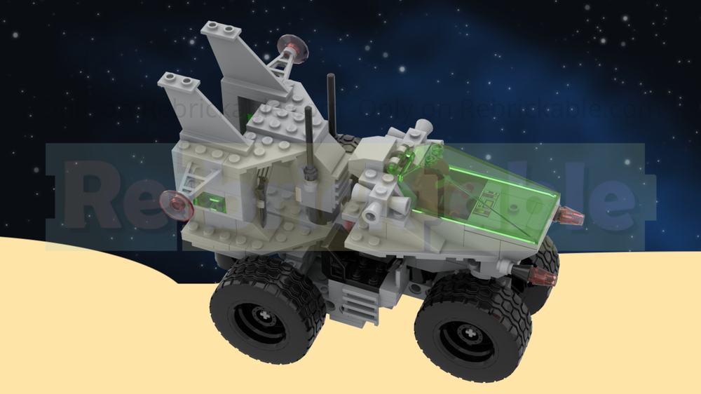 LEGO MOC Classic Space Reimagined: Mobile Recovery Vehicle 6926 by ...