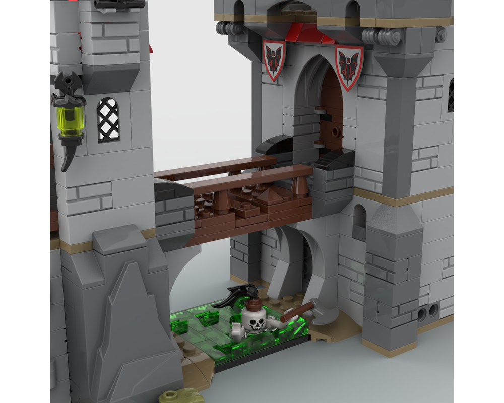 LEGO MOC Night Lord's Lair (complete Fright Knights Castle) by bricks ...