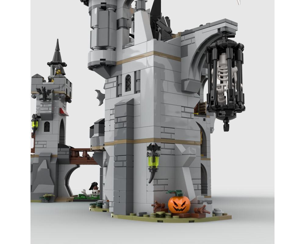 LEGO MOC Night Lord's Lair (complete Fright Knights Castle) by bricks ...