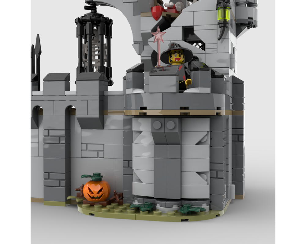 LEGO MOC Night Lord's Lair (complete Fright Knights Castle) by bricks ...