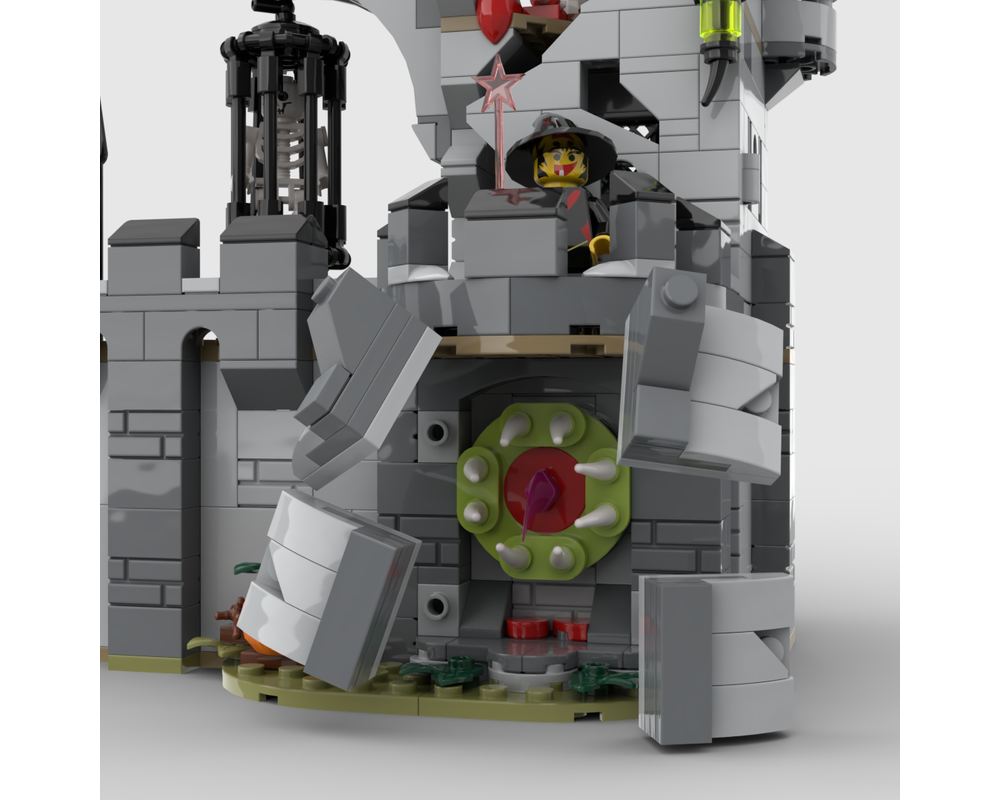 LEGO MOC Night Lord's Lair (complete Fright Knights Castle) by bricks ...
