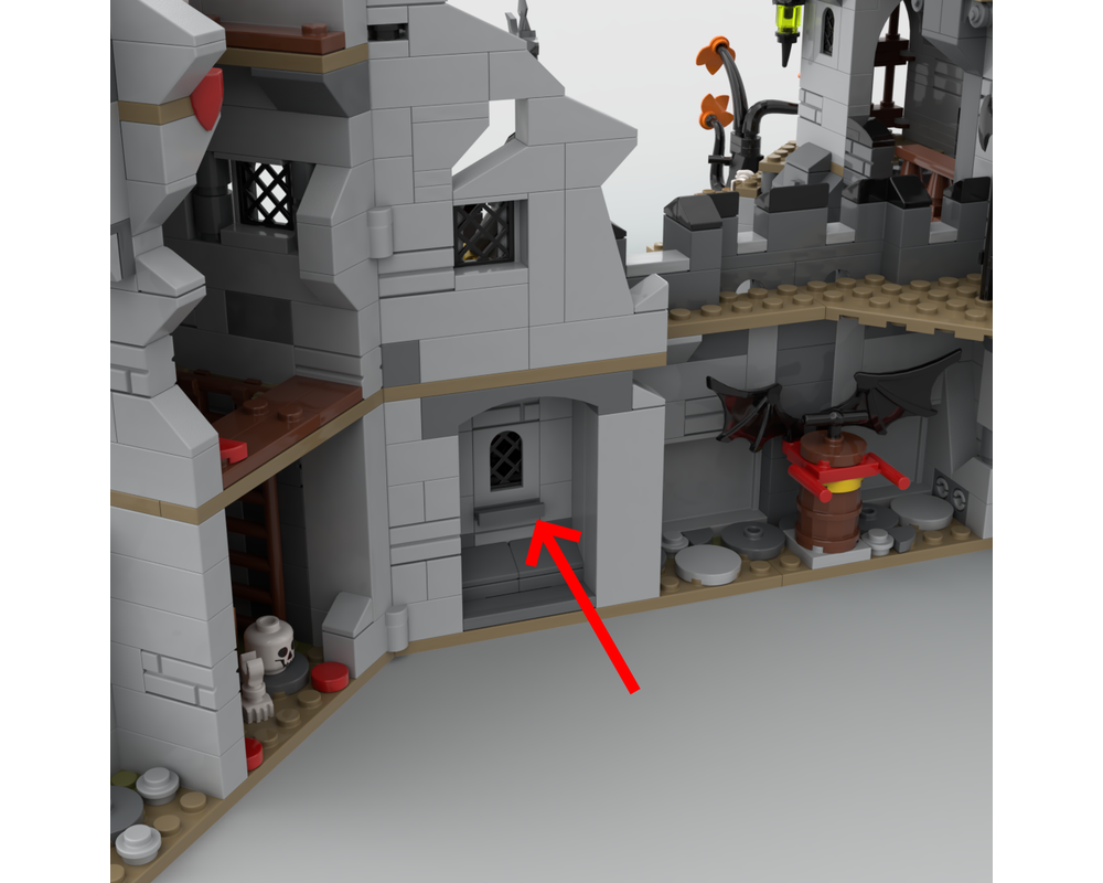 LEGO MOC Night Lord's Lair (complete Fright Knights Castle) by bricks ...