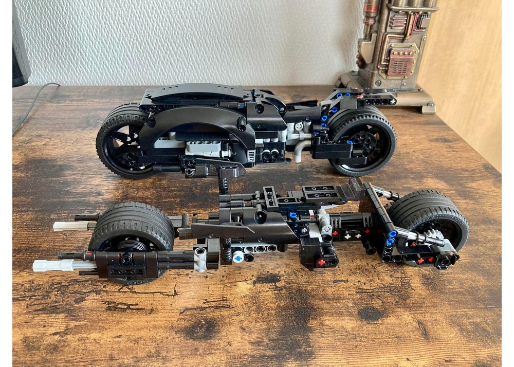 Lego Moc Technic Batmobile 4 In 1 Batpack By Creationcaravan Brad
