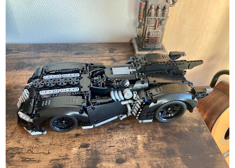 Lego Moc Technic Batmobile 4 In 1 Batpack By Creationcaravan Brad