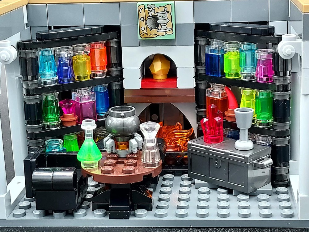 LEGO MOC Potion Master's Office by TrevorToad | Rebrickable - Build ...