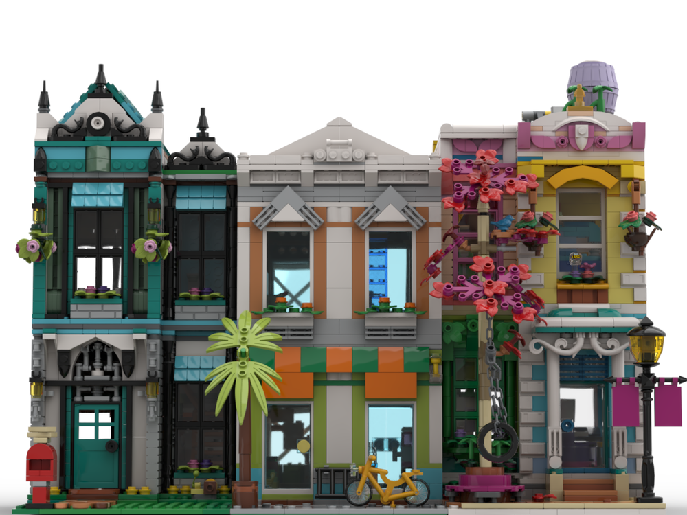 Lego Moc Beach Apartment Modification Of Set 60365 By Brick Artisan