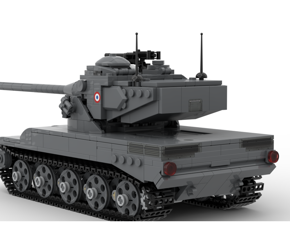 Lego Moc Amx 50 Surbaissé Heavy Tank By Gunsofbrickston Rebrickable