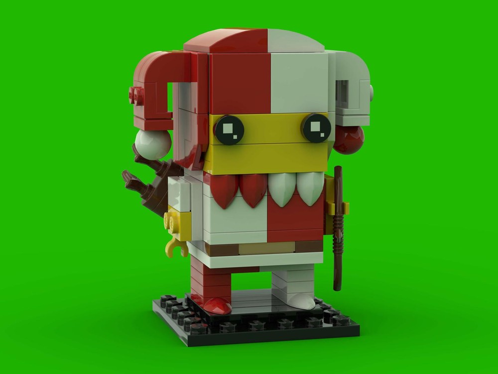 LEGO MOC Red Jester by Puremadness | Rebrickable - Build with LEGO