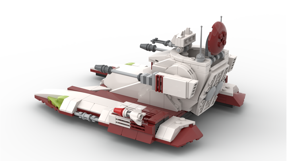 Lego Moc Republic Tx 130 Saber Class Fighter Tank By Jazzitoys