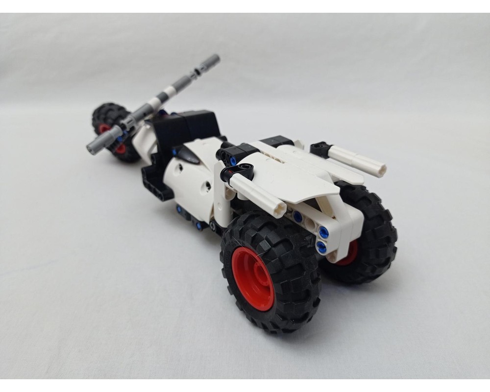 Lego Moc Chopper 42150 Alternative By Erikgs Rebrickable Build With