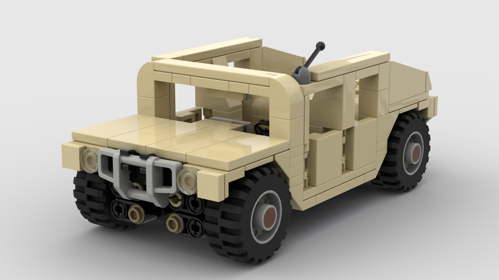 LEGO MOC HUMMER H1 by ABSAAR | Rebrickable - Build with LEGO