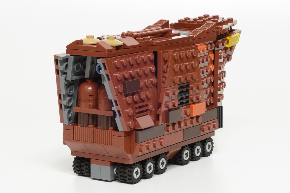 LEGO MOC Sandcrawler by apparat | Rebrickable - Build with LEGO