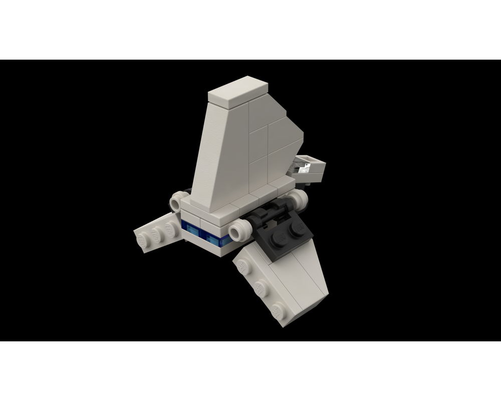 Lego Moc Imperial Shuttle Tydirium By Qusimano Rebrickable Build