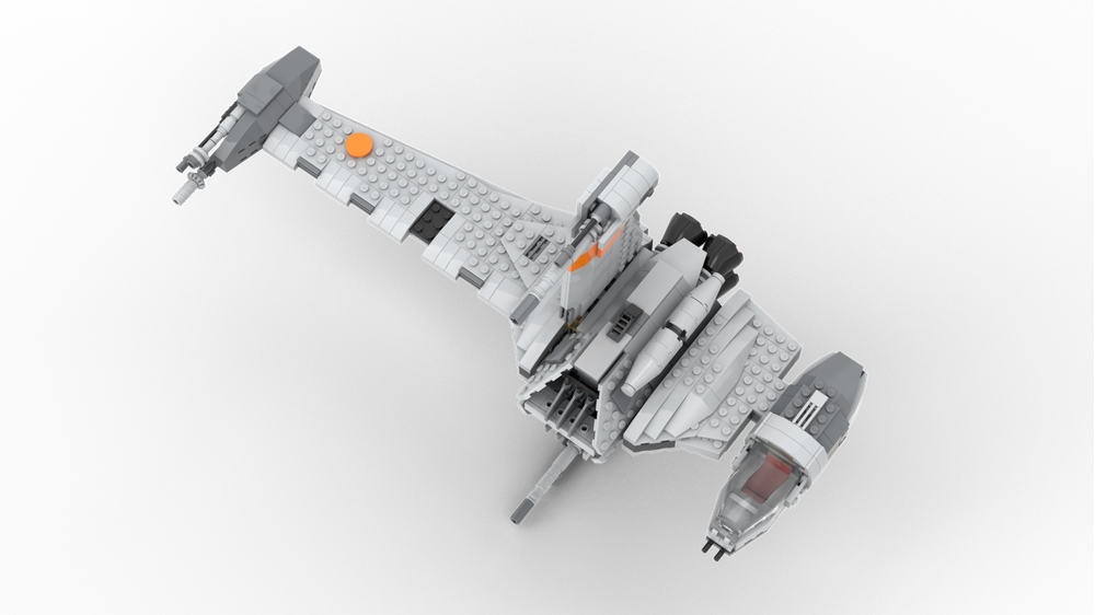 LEGO MOC B-Wing set 75050 [MOD] by David0531 | Rebrickable - Build with ...