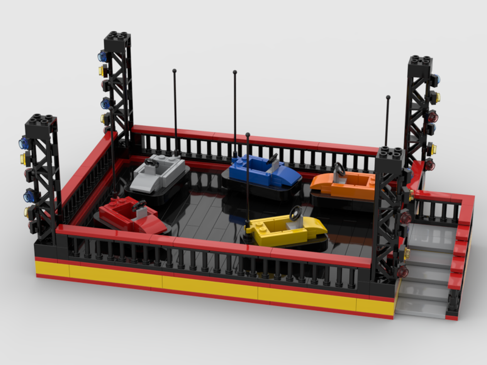 LEGO MOC Bumper Cars by Brick North | Rebrickable - Build with LEGO