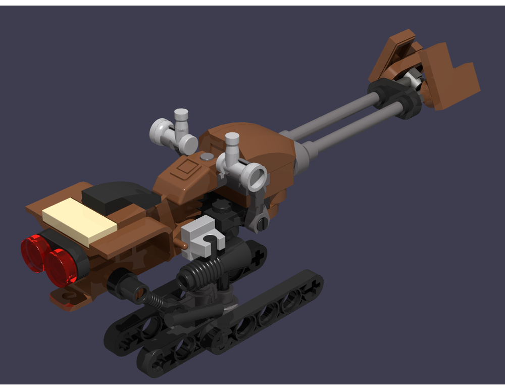 LEGO MOC 74-Z Scout Speeder by KennoMonkey | Rebrickable - Build with LEGO