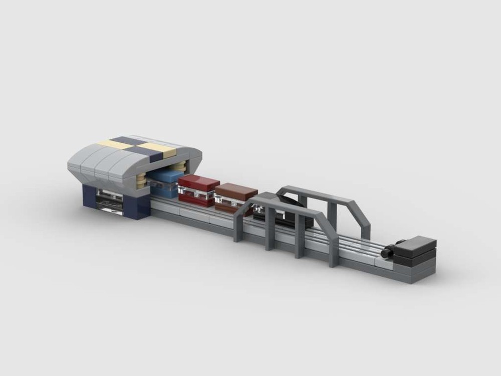 LEGO MOC Train station with track by l_hendriksen | Rebrickable - Build ...