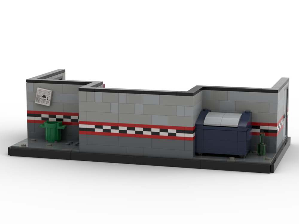 Lego Moc Five Nights At Freddys 1 Stage Fnaf By Cannonbricks