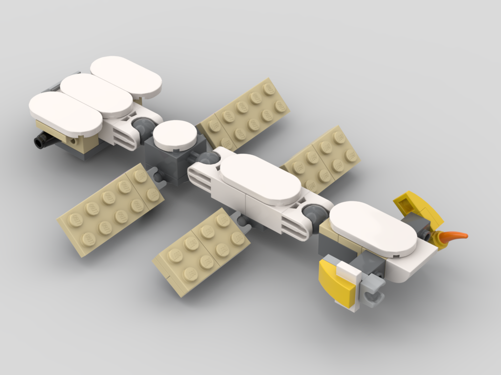 Lego Moc 31133 Moon Base And Space Station By Klintisztvud