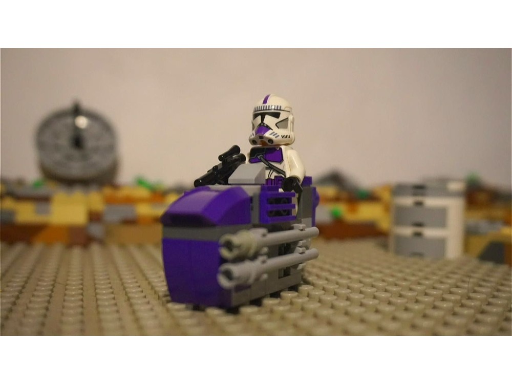LEGO MOC Small Purple Speeder by TheEvilCactus | Rebrickable - Build ...